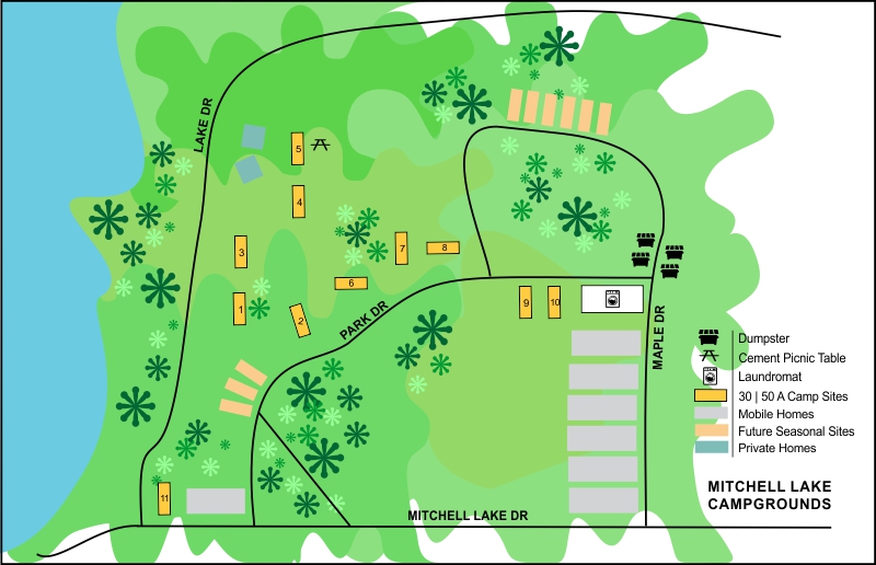 Mitchell Lake Campground